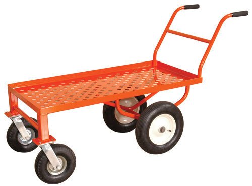 Hand Trucks R Us - Leonards 4 Wheel Cart - 24 x 48 deck - Item: 2448FW